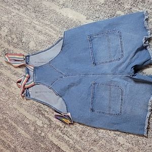 Target | Shorts | Xxl Rainbow Shorts Overall | Poshmark